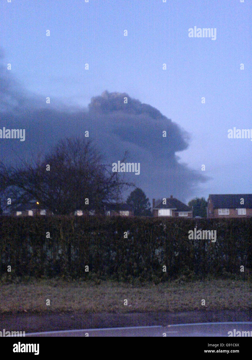 Buncefield oil terminal blast hi-res stock photography and images - Alamy