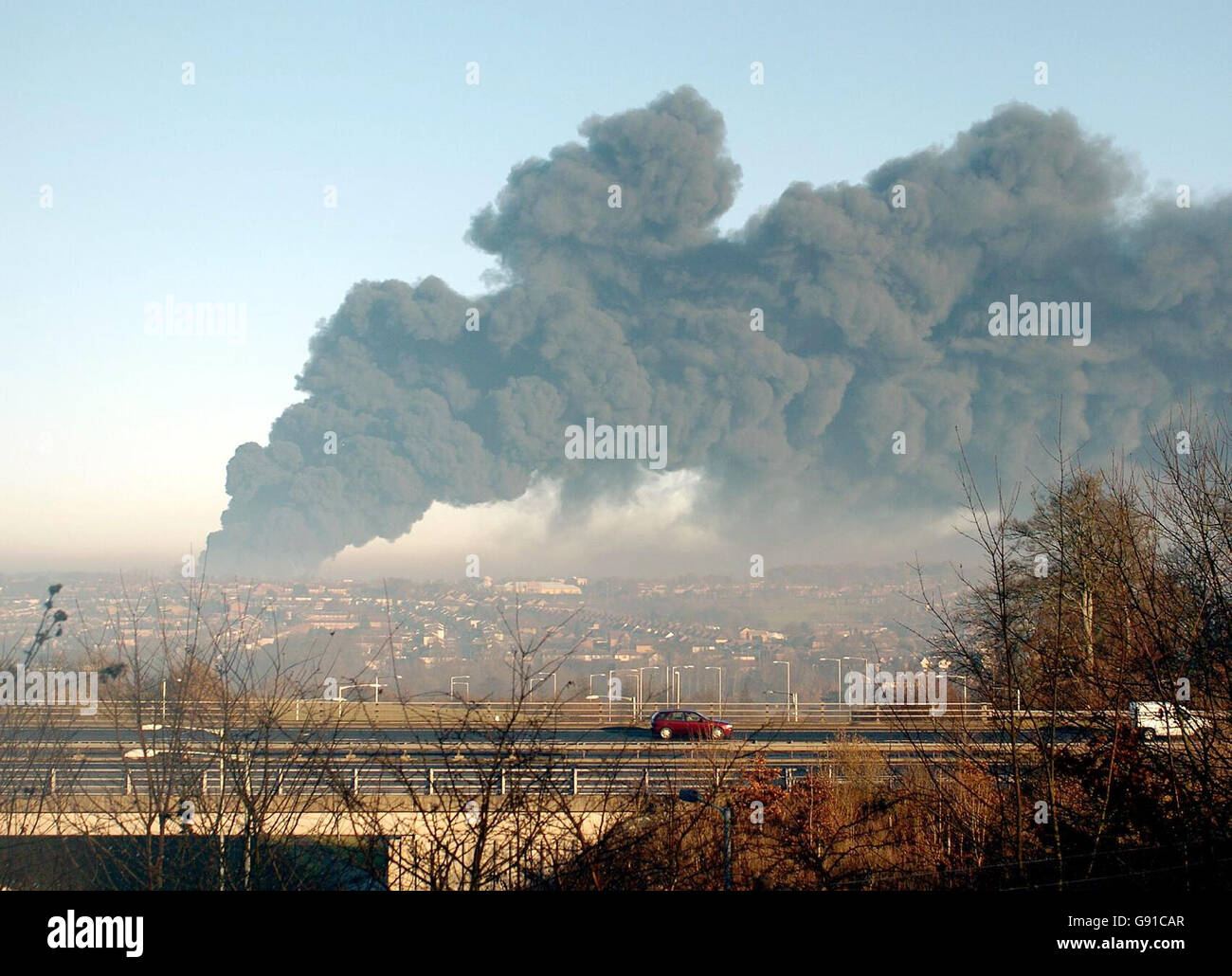 Buncefield oil terminal blast hi-res stock photography and images - Alamy