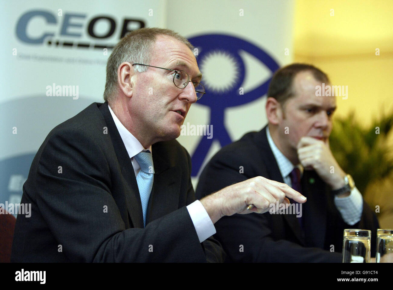 Mr Paul Goggins (left),Home office Minister and Chair of the Goverments ...