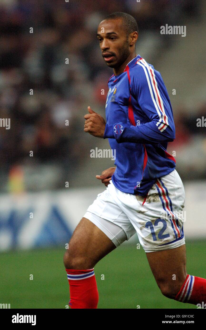 Soccer - Friendly - France v Germany - Stade de France. Thierry Henry ...