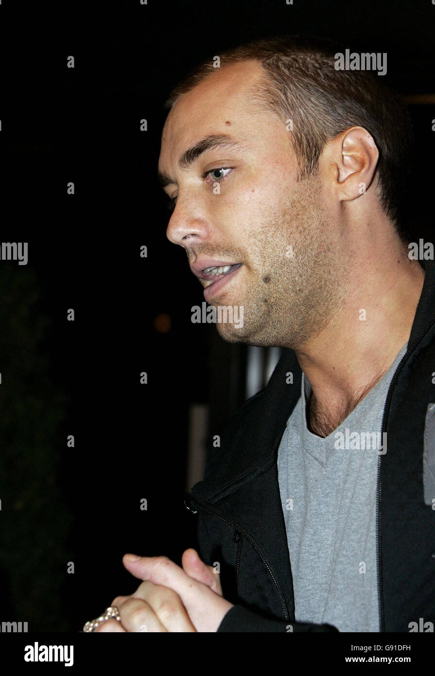 Callum Best, son of George Best leaves the Cromwell Hospital, London on ...