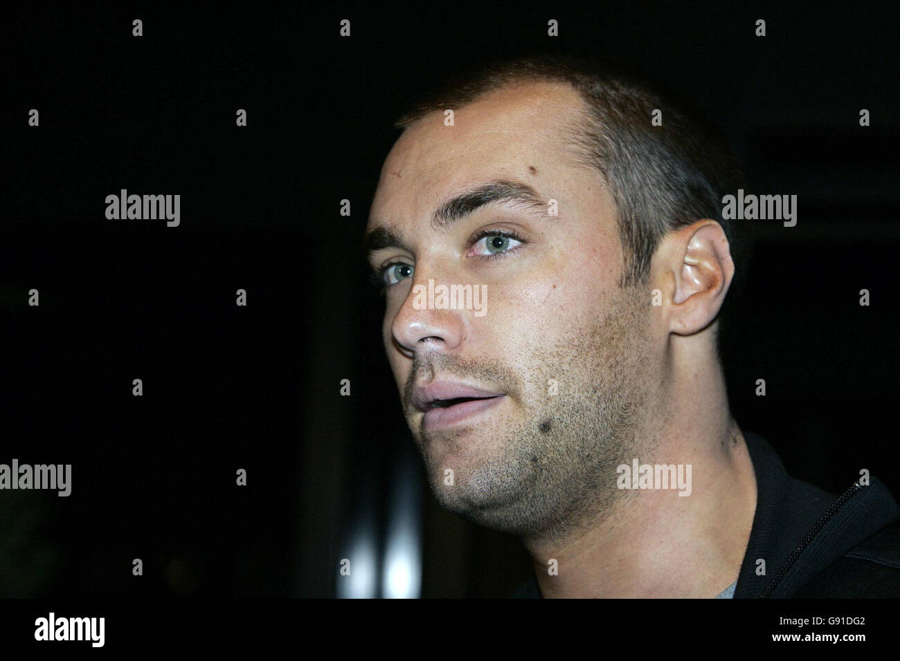 Callum Best, son of George Best leaves the Cromwell Hospital, London on ...