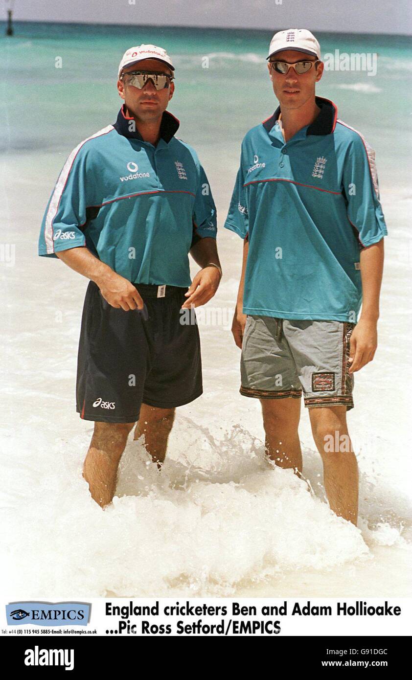 Cricket - England Tour Of the West Indies - Hollioake Brothers ...