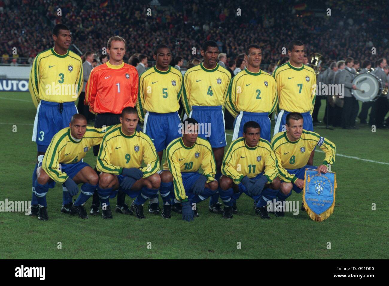 Soccer - Friendly - Germany v Brazil. The Brazilian Soccer Team Group ...