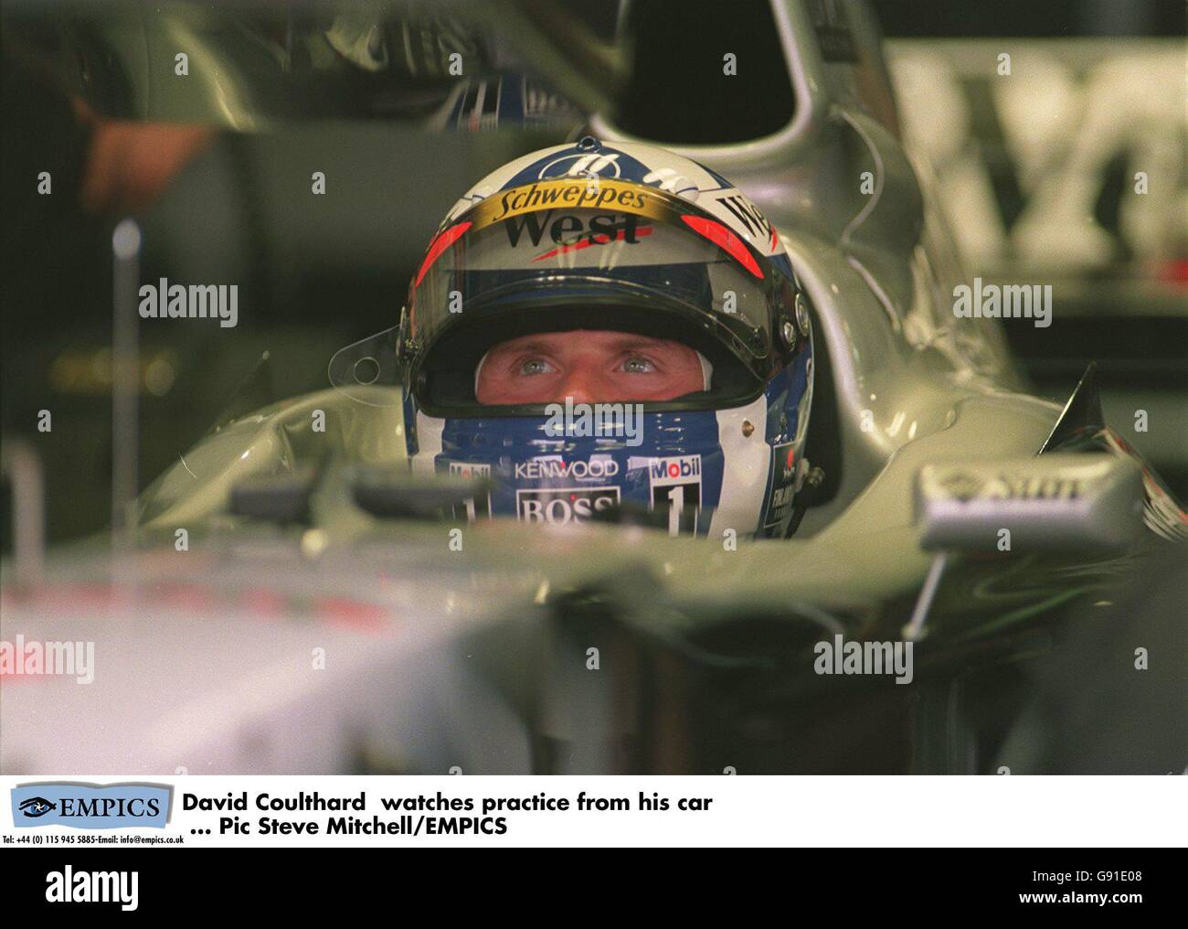 David coulthard formula one racing car hi-res stock photography and ...
