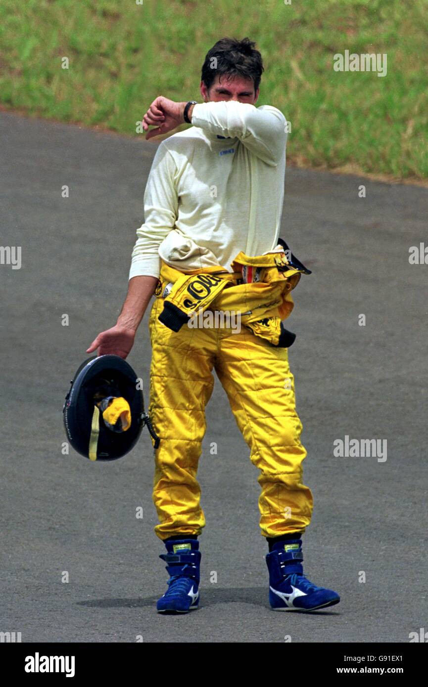 Formula One Motor Racing - Brazilian Grand Prix - Qualifying. Damon ...