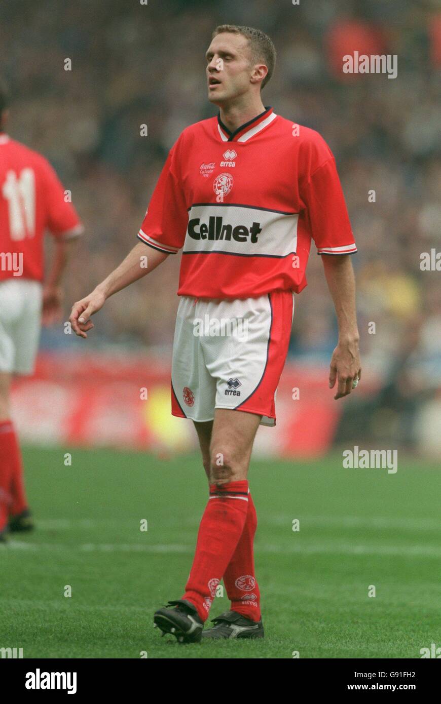 Middlesbrough at the coca cola cup final hi-res stock photography and ...