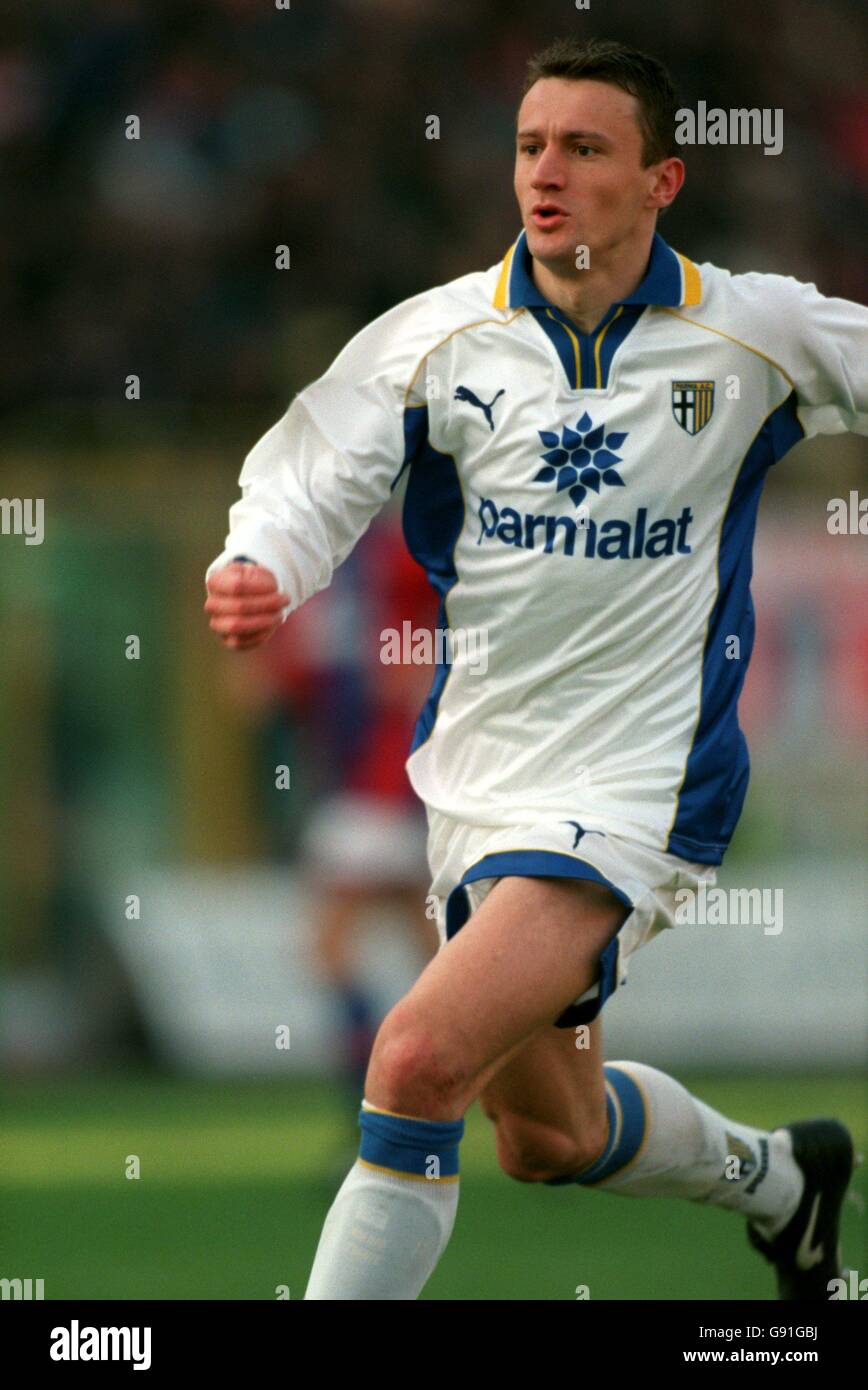 Parmas mario stanic in action during the match hi-res stock photography ...