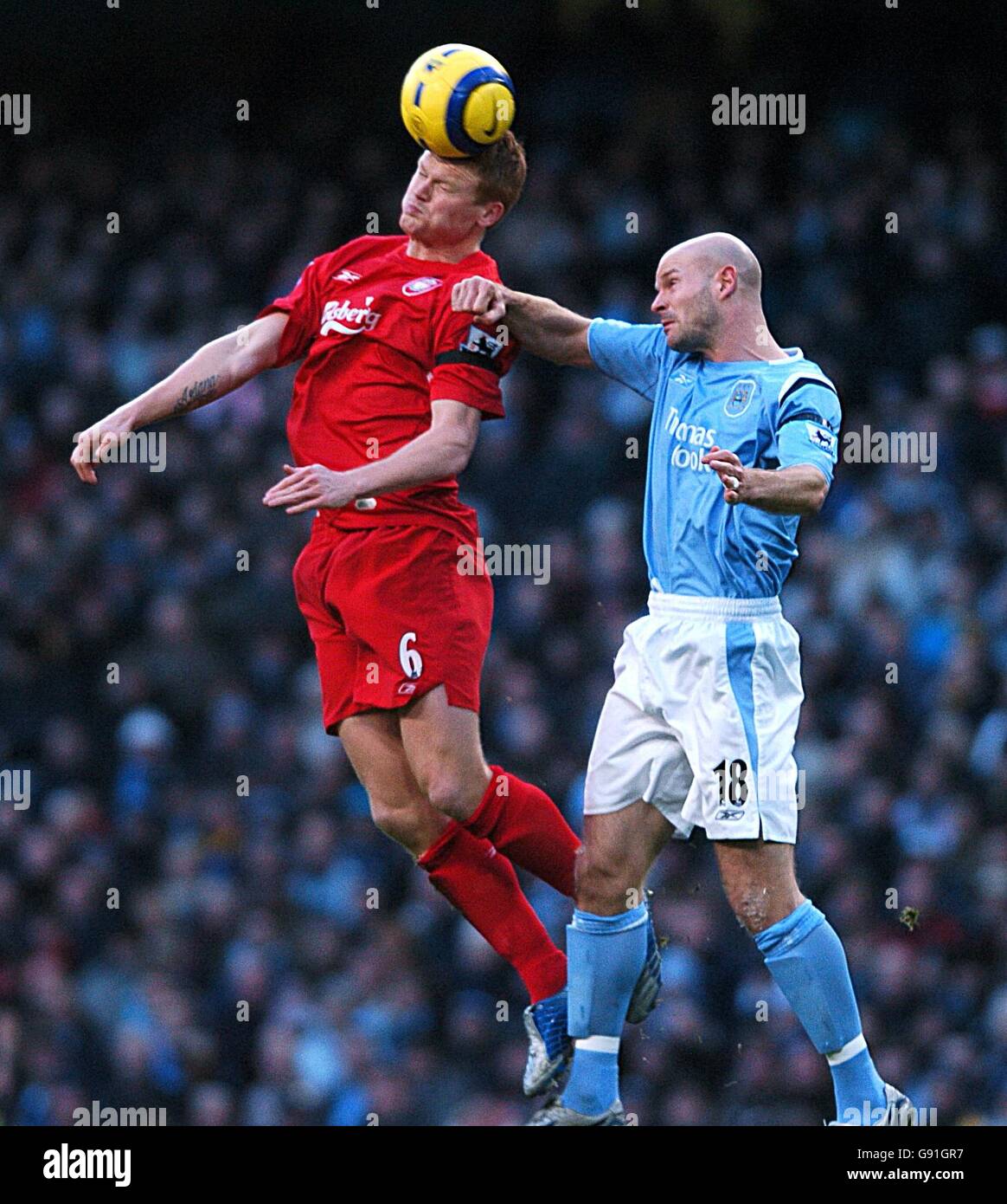 Danny mills manchester city hi-res stock photography and images - Alamy