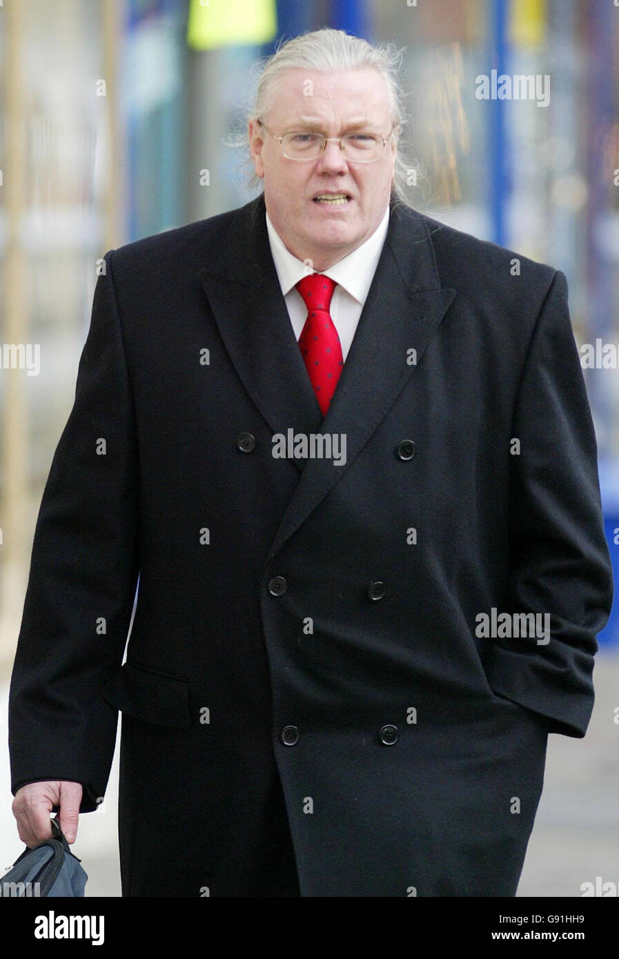 Dr James Wraith arrives at Lewes Crown Court in Sussex, Monday November ...