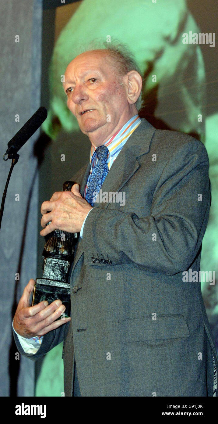 Brian Friel wins the Best Play award for his play The Home Place on ...