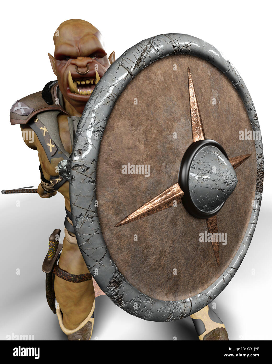 orc battle soldier Stock Photo - Alamy