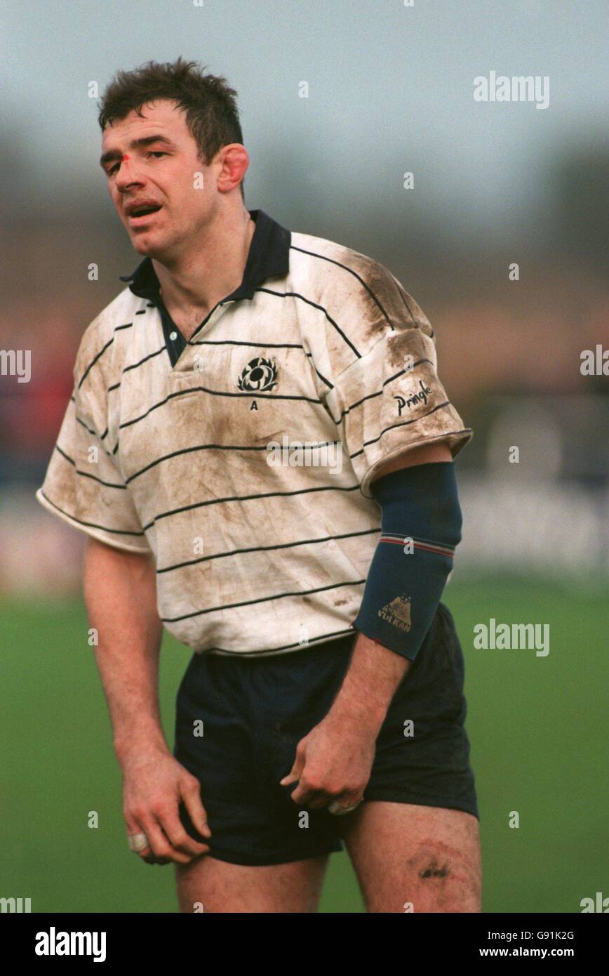 Rugby Union - Scotland A v France A - Goldenacre, Edinburgh. Stuart ...