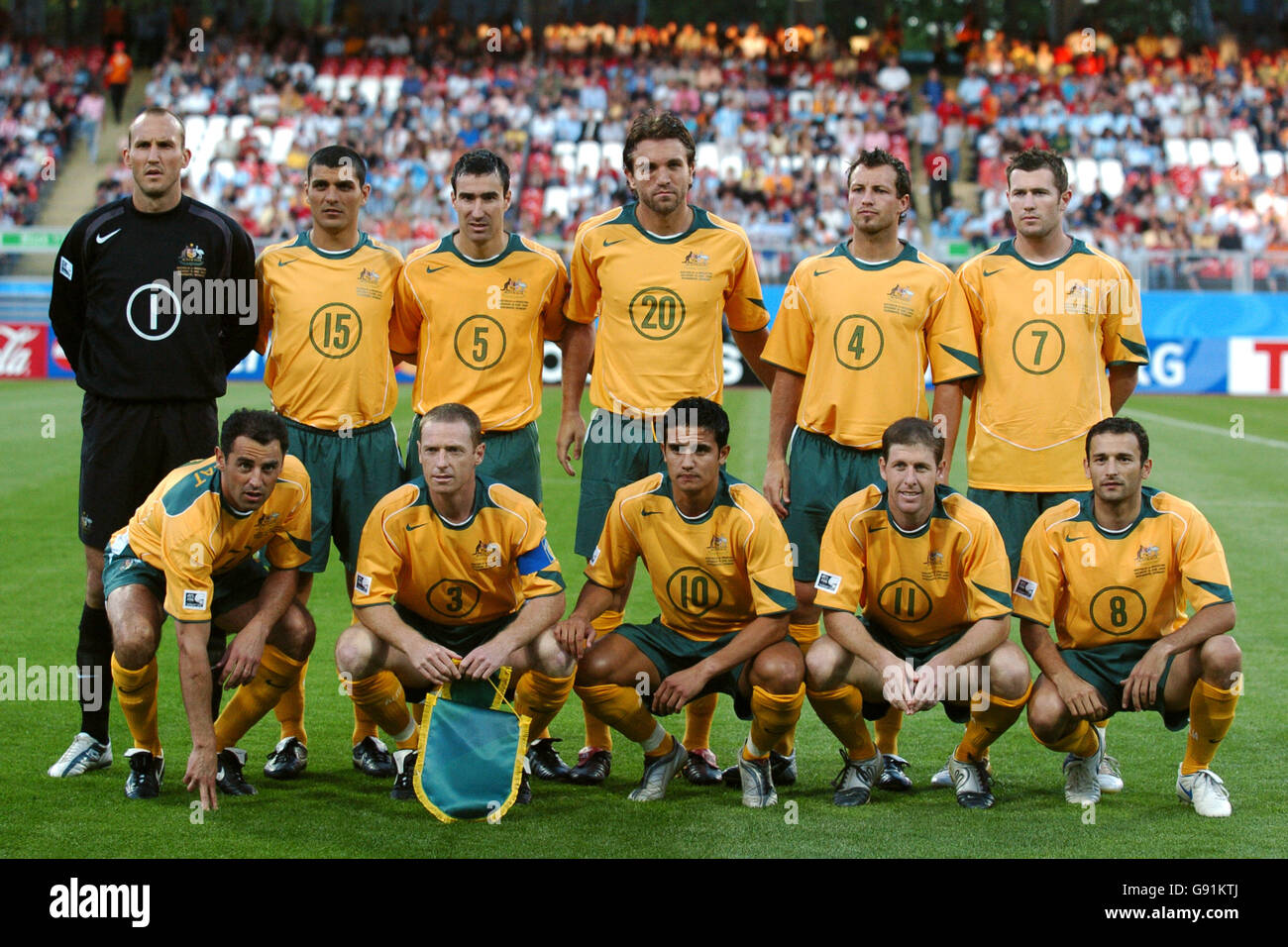 Soccer fifa confederations cup 2005 group australia argentina franken ...