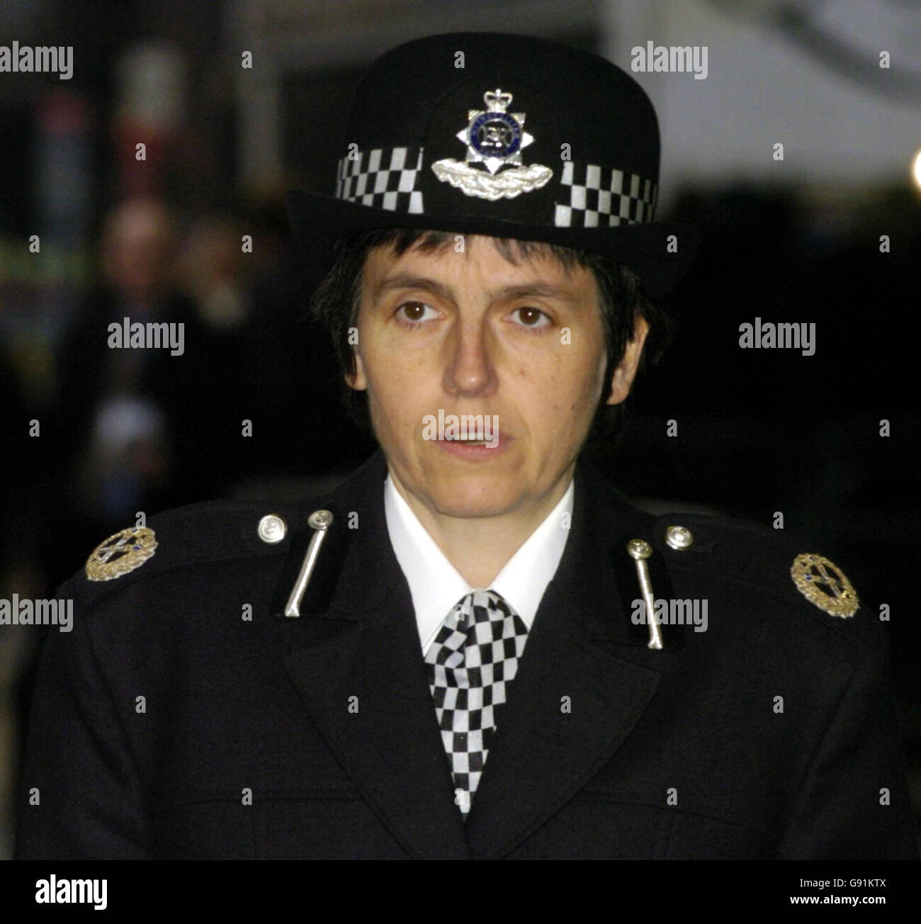 Scotland Yard's Commander Cressida Dick leaves the Kensington Olympia ...