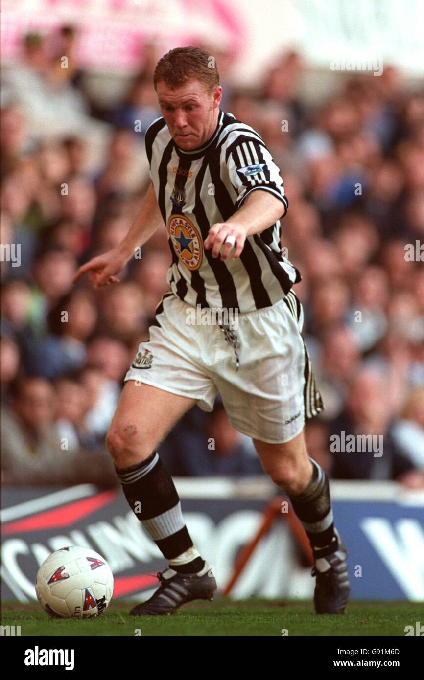 Newcastle United's Stephen Watson in action during the match Stock ...