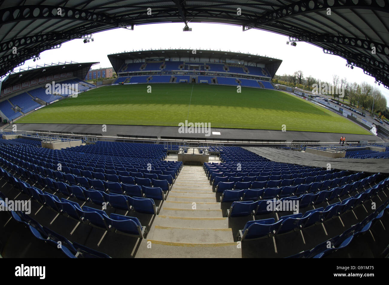 Wrexham football stadium hi-res stock photography and images - Alamy