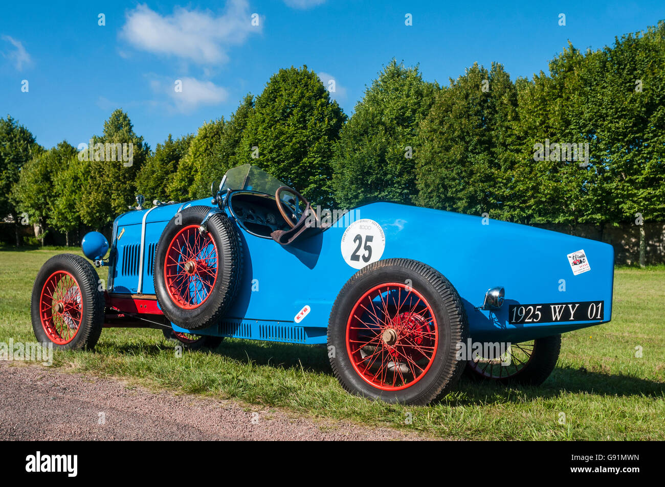 1930s Salmson classic sports car - France Stock Photo - Alamy