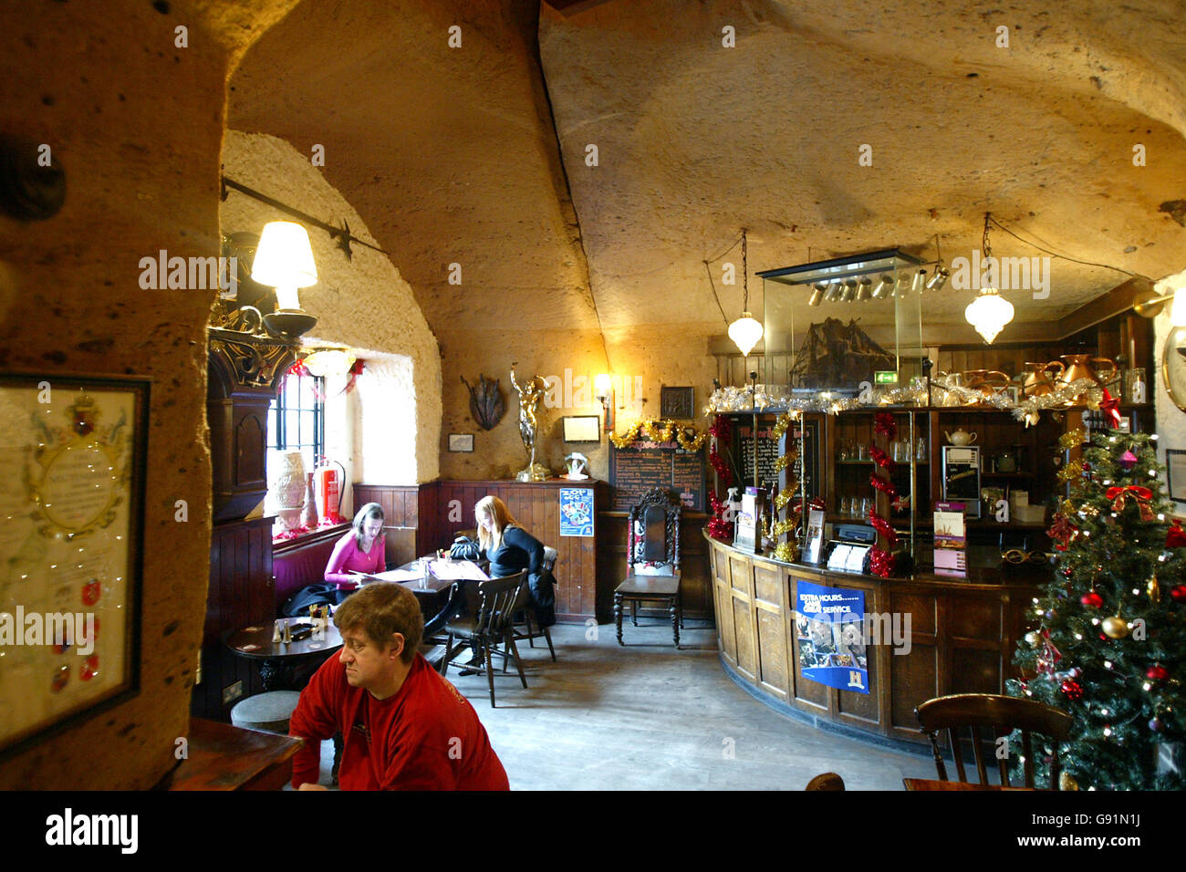 Inside pub trip jerusalem nottingham hi-res stock photography and ...