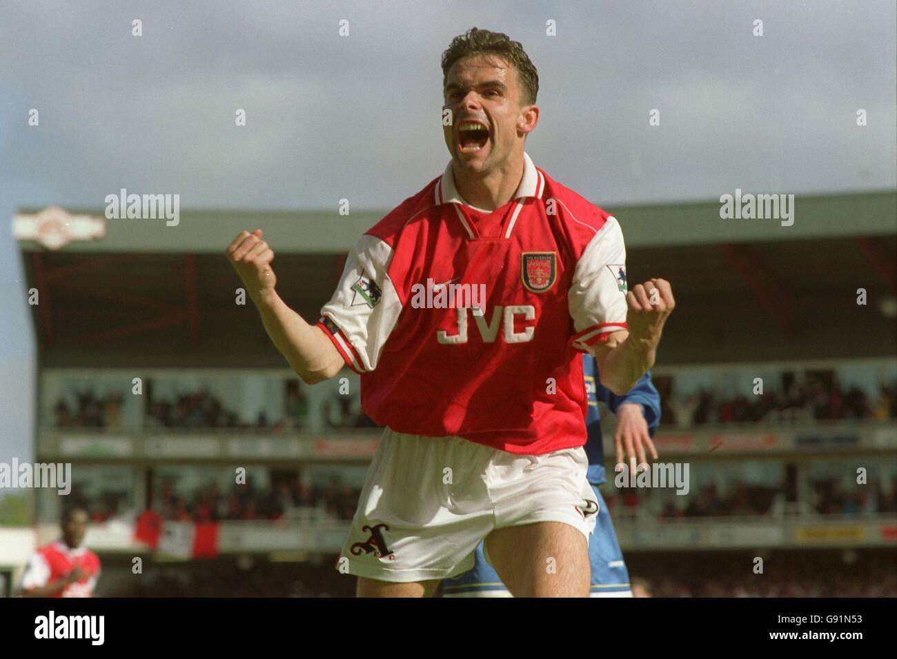 Marc overmars celebrates his hi-res stock photography and images - Alamy