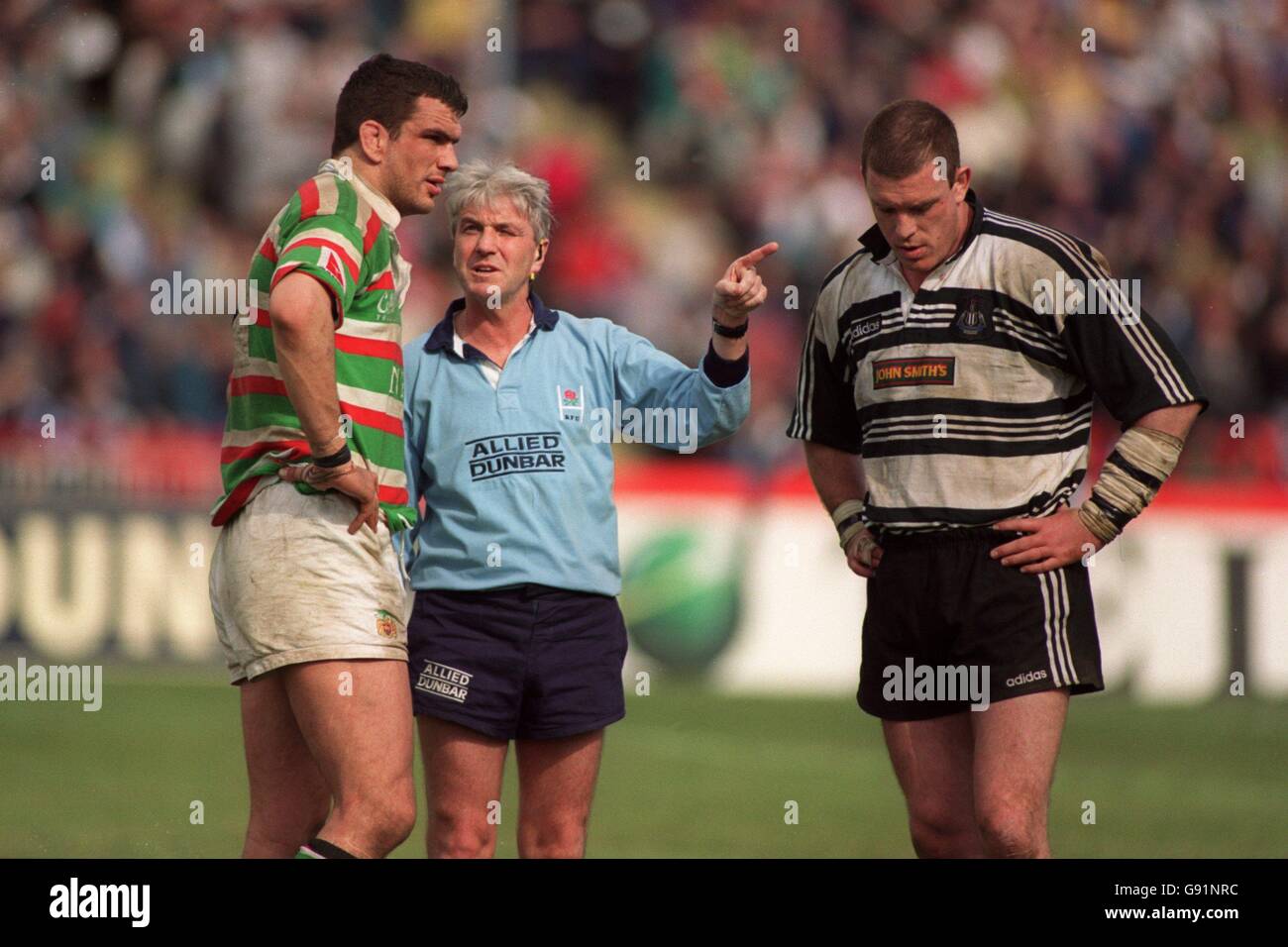 Rugby Union - Allied Dunbar Premiership - Newcastle v Leicester ...