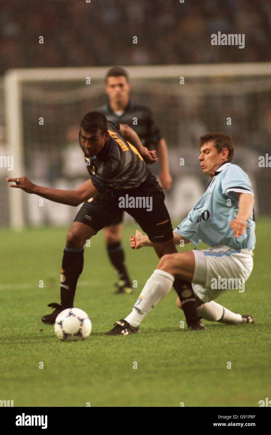 Soccer uefa cup final lazio v inter milan hi-res stock photography and ...