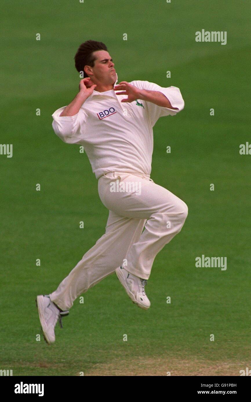 Sport cricket action jason gallian hi-res stock photography and images ...