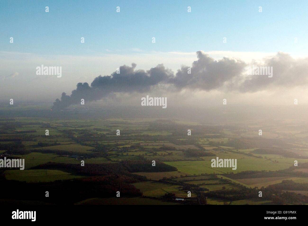 Herts taken from a plane hi-res stock photography and images - Alamy