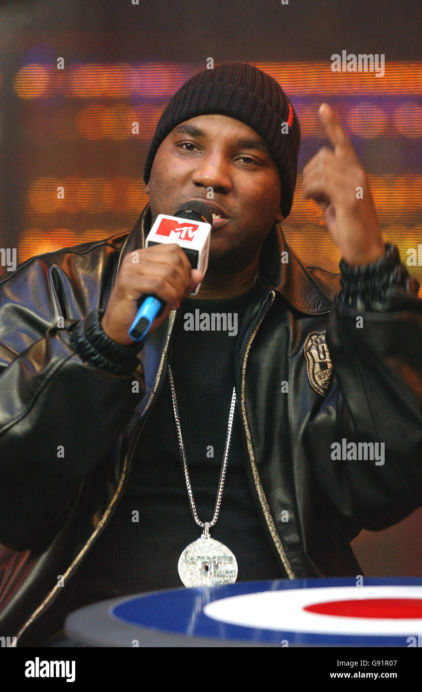 Young Jeezy during his guest appearance on MTV's TRL (Total Request ...