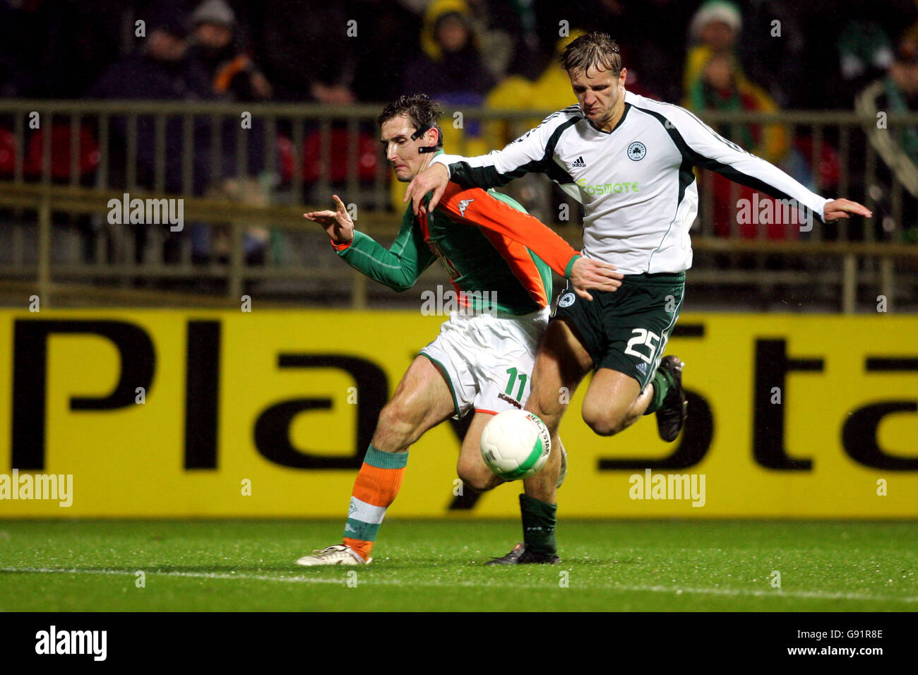 Football action igor biscan hi-res stock photography and images - Alamy