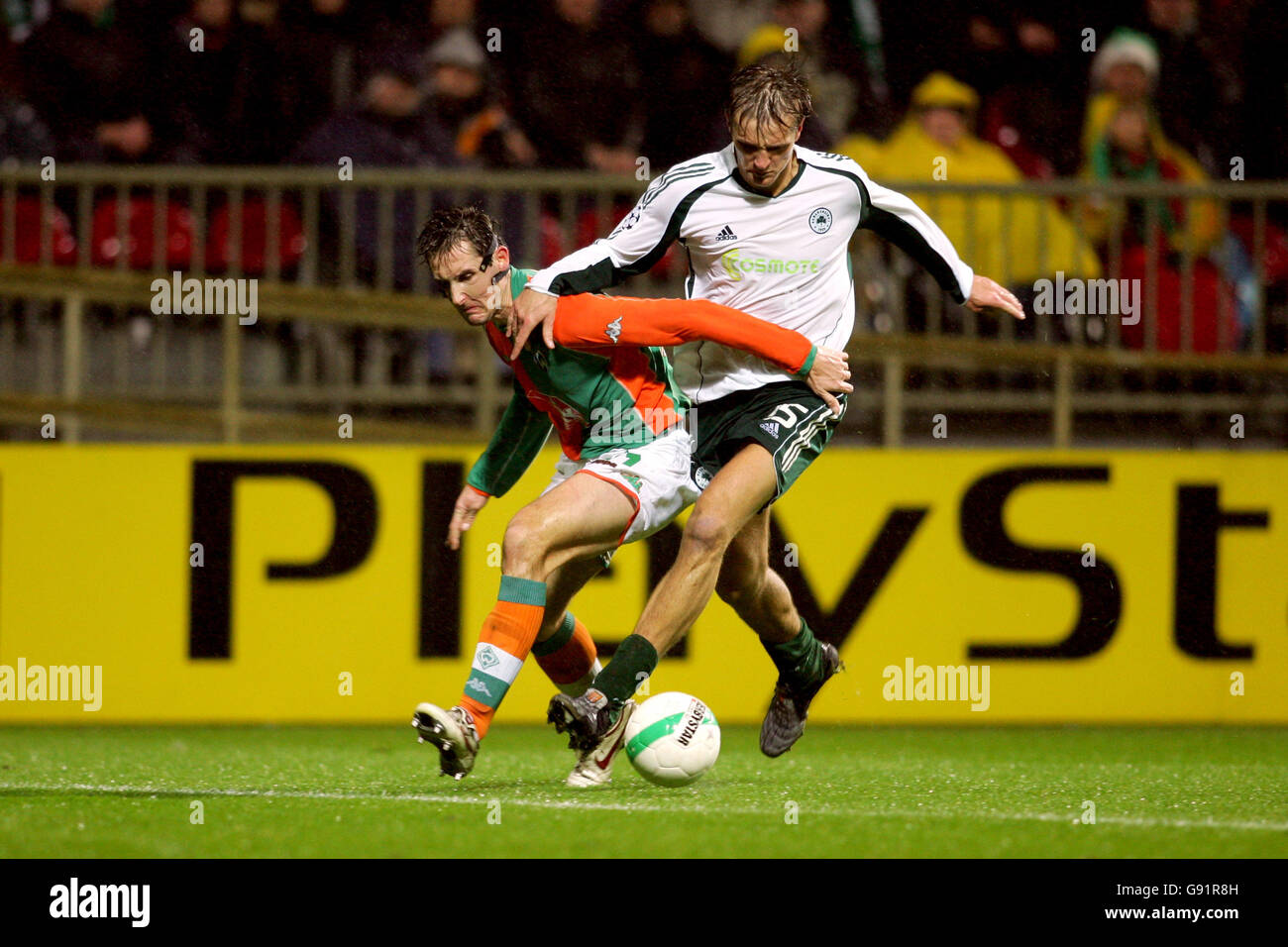 Football action igor biscan hi-res stock photography and images - Alamy