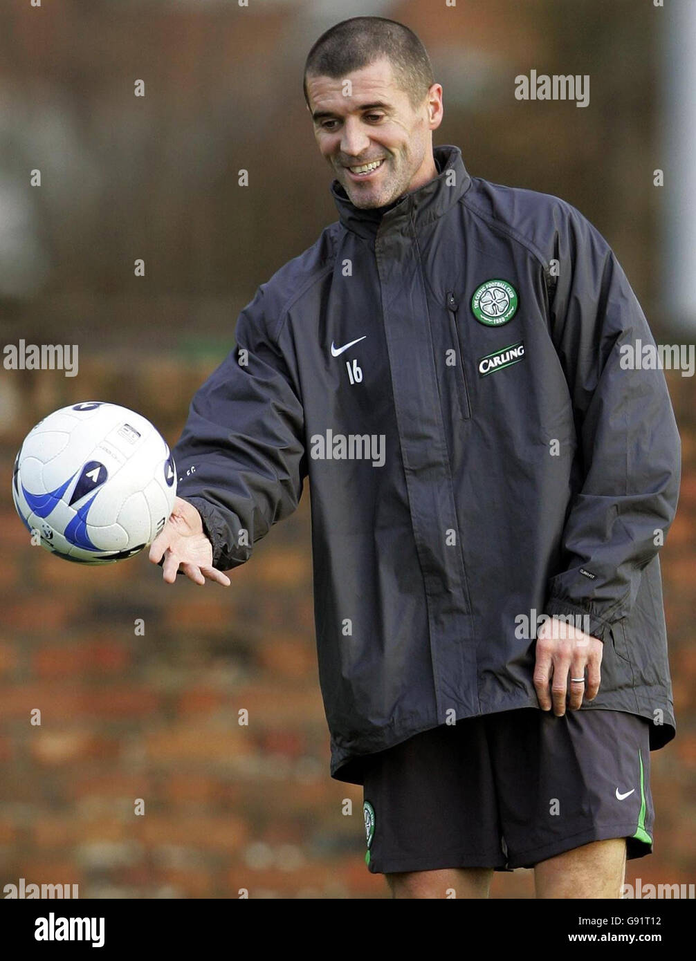 Soccer celtic training barrowfield training ground hi-res stock ...