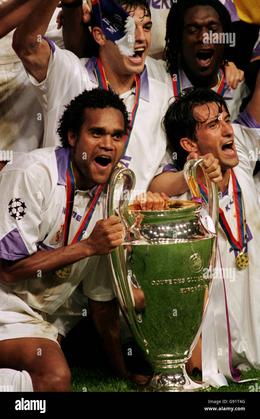 Christian karembeu and christian panucci hi-res stock photography and ...