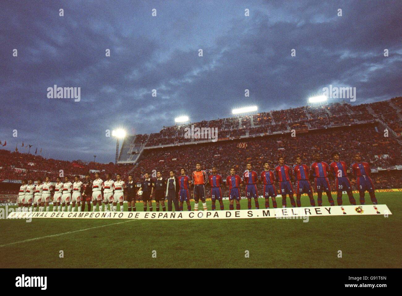 Spanish Soccer - Spanish Cup Final - Real Mallorca v Barcelona Stock ...