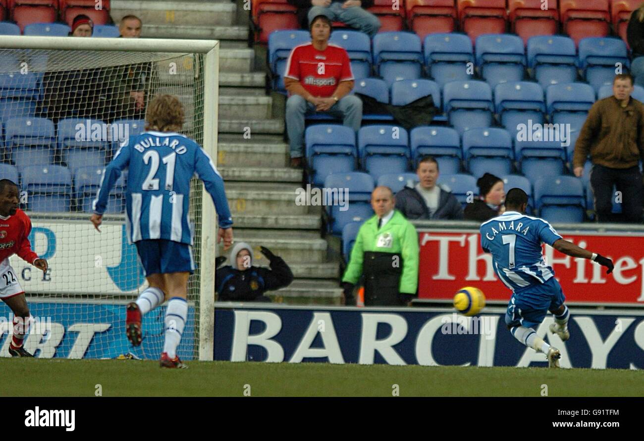 Soccer - FA Barclays Premiership - Wigan Athletic v Charlton Athletic ...