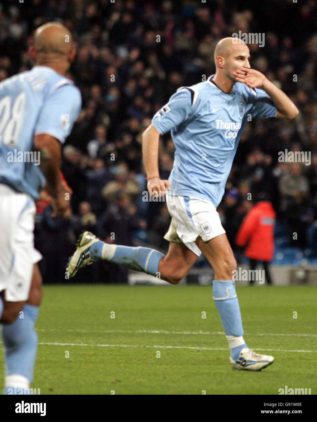 SOCCER Man City Stock Photo - Alamy