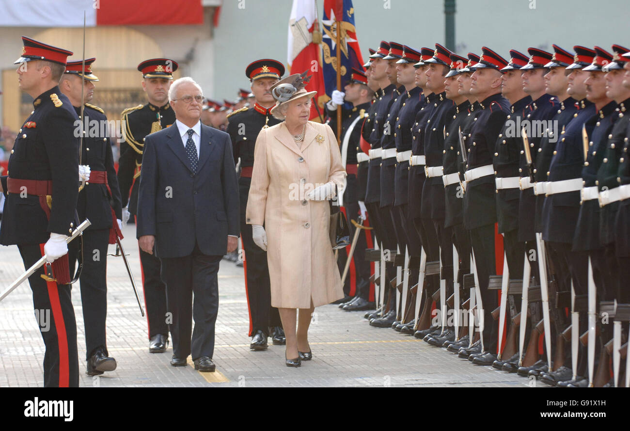 Royalty - Queen Elizabeth II Visit to Malta Stock Photo - Alamy