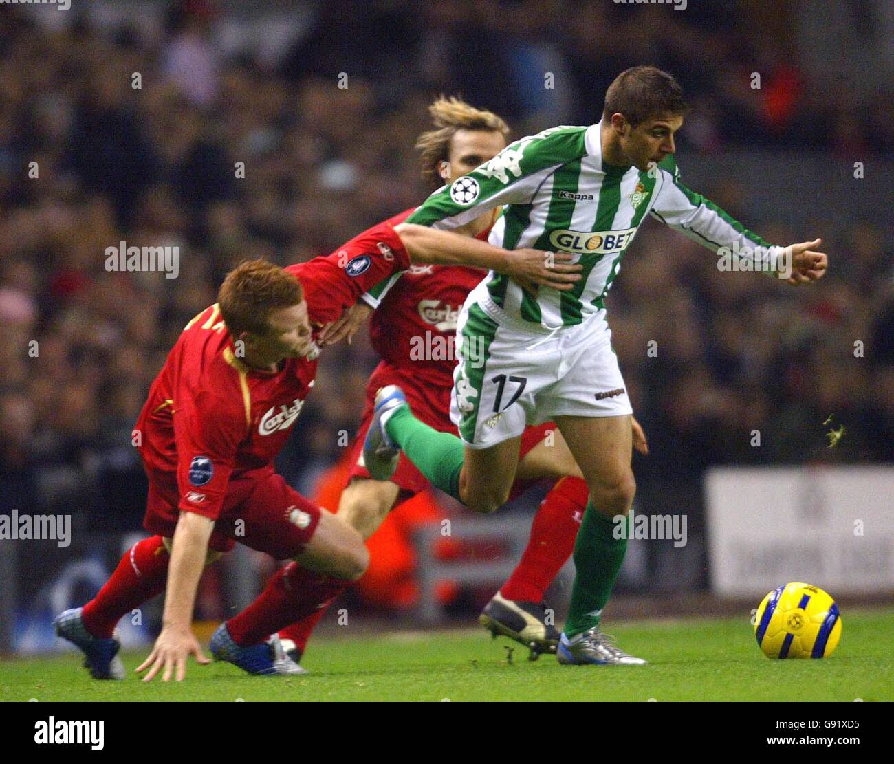 Soccer - UEFA Champions League - Group G - Liverpool v Real Betis ...