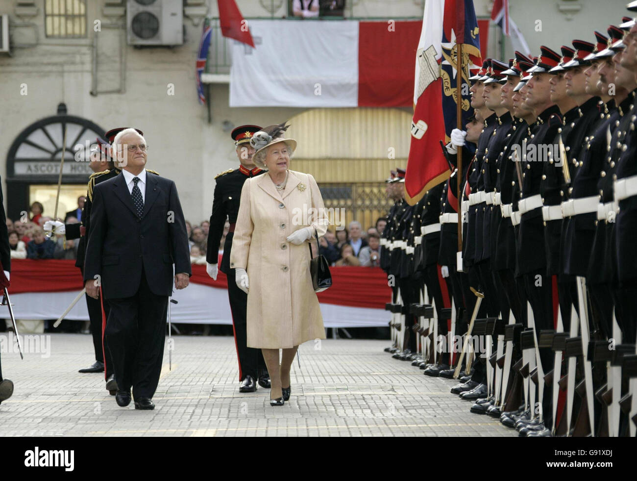 Royalty - Queen Elizabeth II Visit to Malta Stock Photo - Alamy