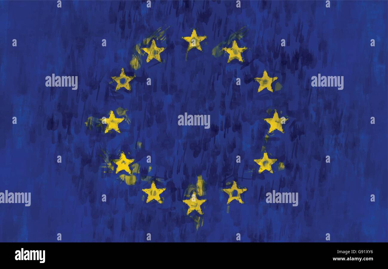 Brexit painting Stock Vector Images - Alamy