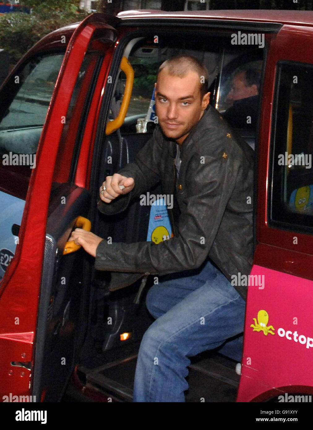 Calum Best arriving at the Cromwell Hospital to see his father George ...