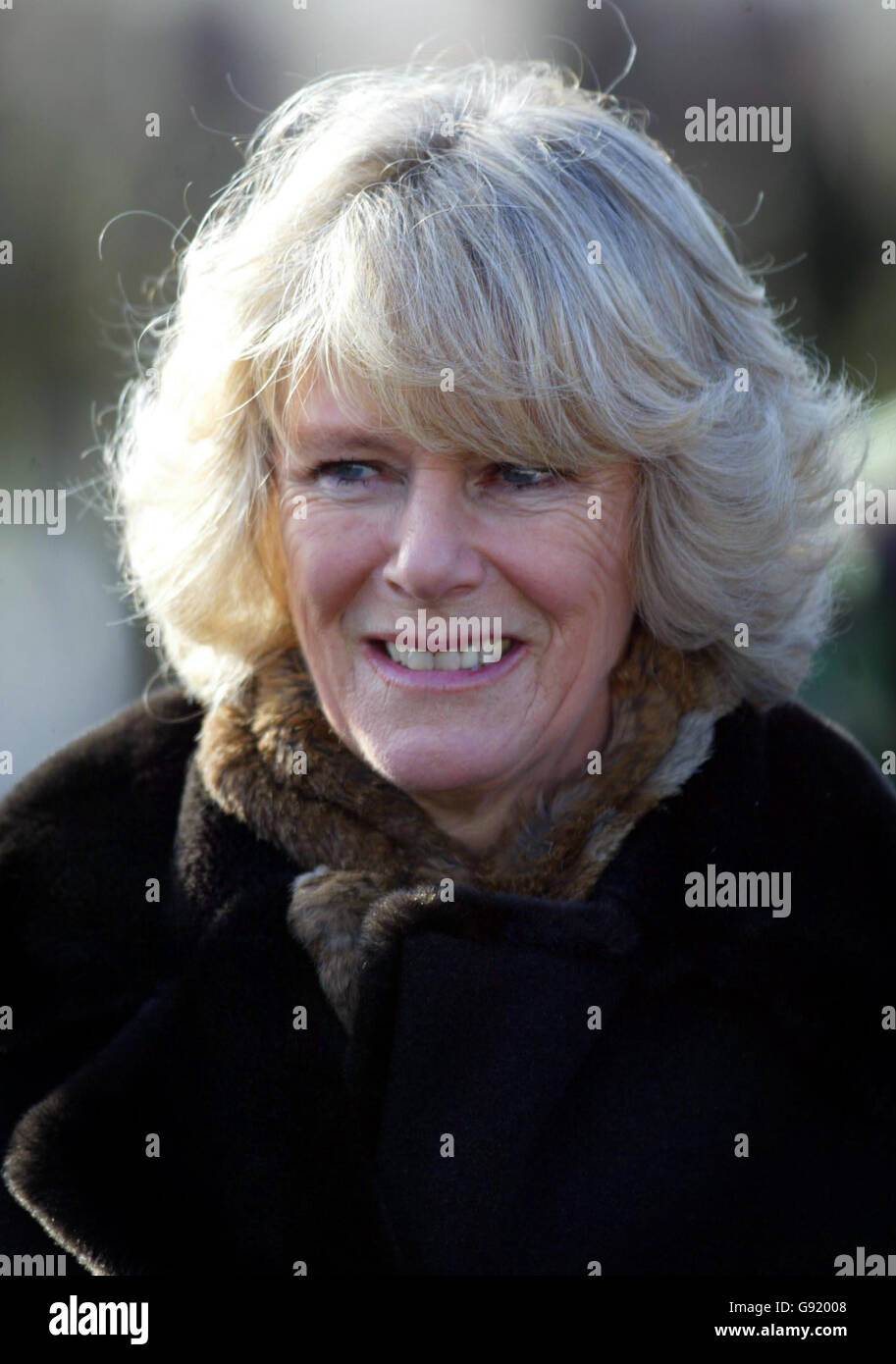 The Duchess of Cornwall at Tidworth Barracks, in Wiltshire Tuesday ...