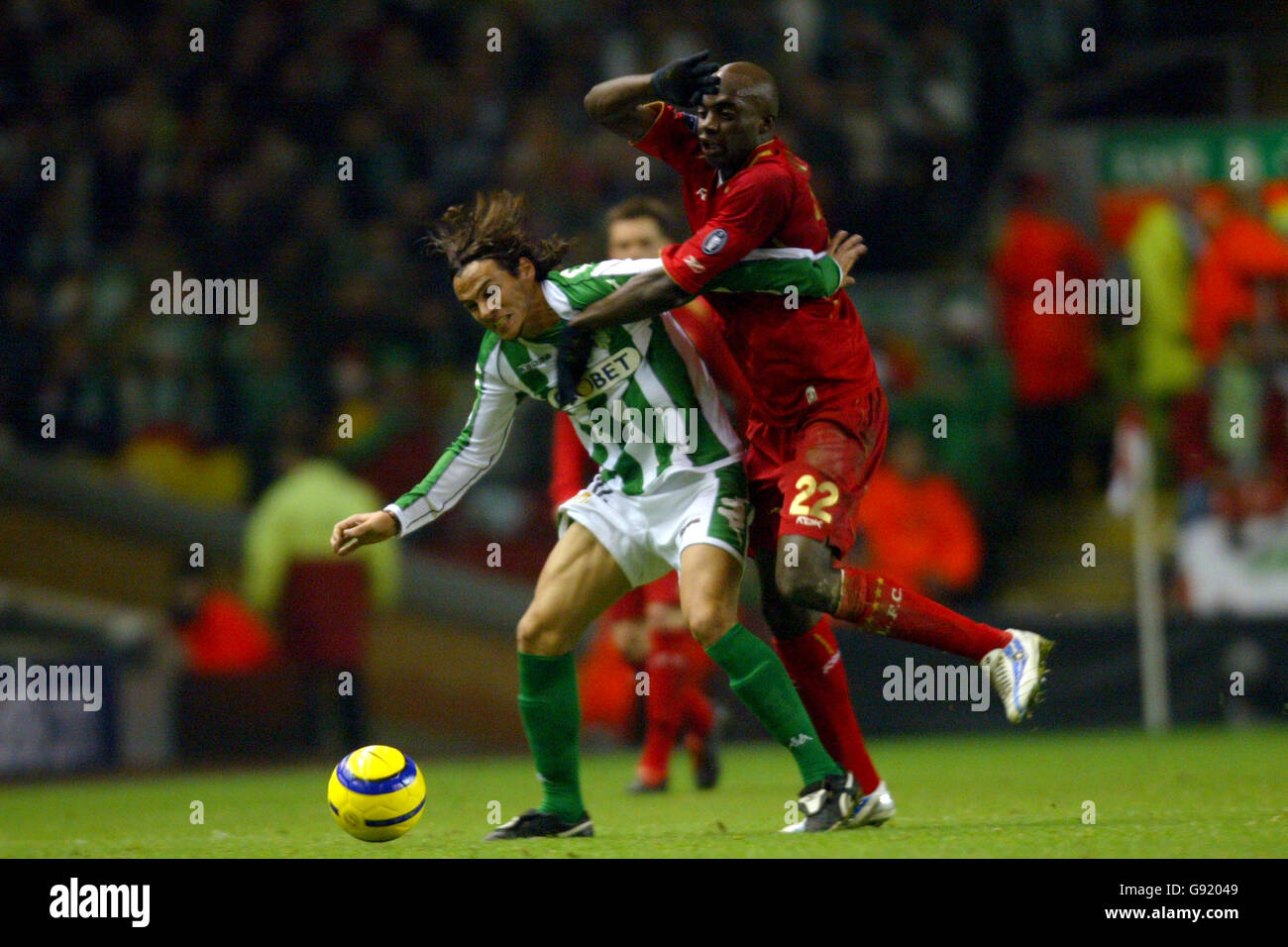 Real betis v liverpool hi-res stock photography and images - Alamy