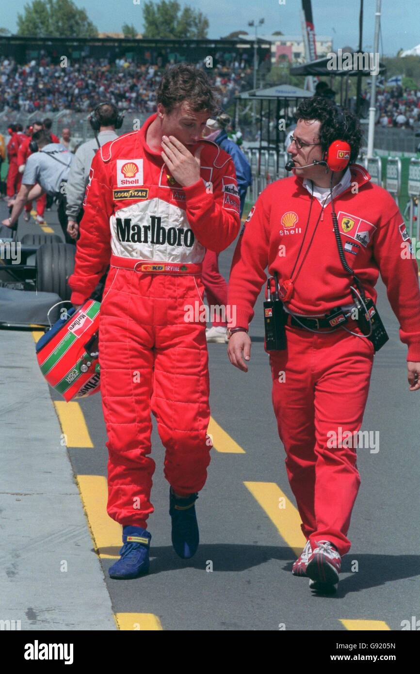 Eddie irvine australian hi-res stock photography and images - Alamy