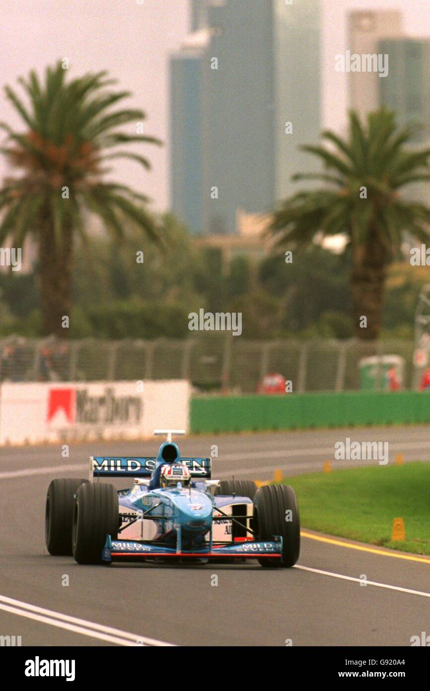 Formula One Motor Racing - Australian Grand Prix. Alexander Wurz on the ...