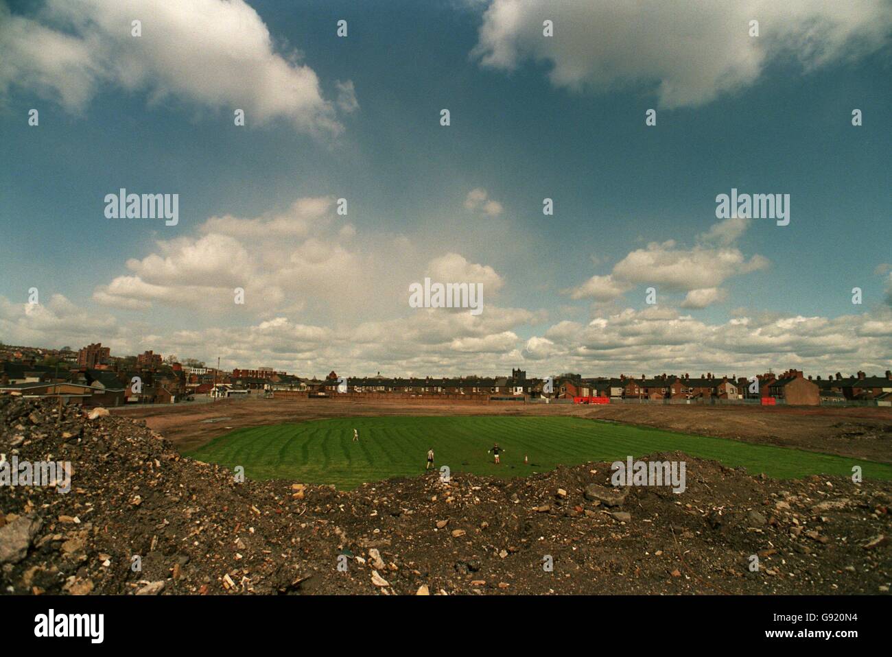 Soccer - Victoria Ground Stock Photo - Alamy