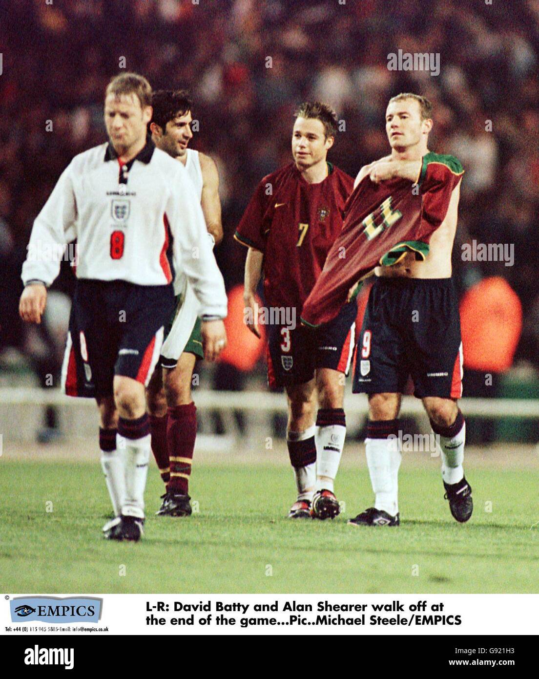 Alan shearer england friendly hi-res stock photography and images - Alamy