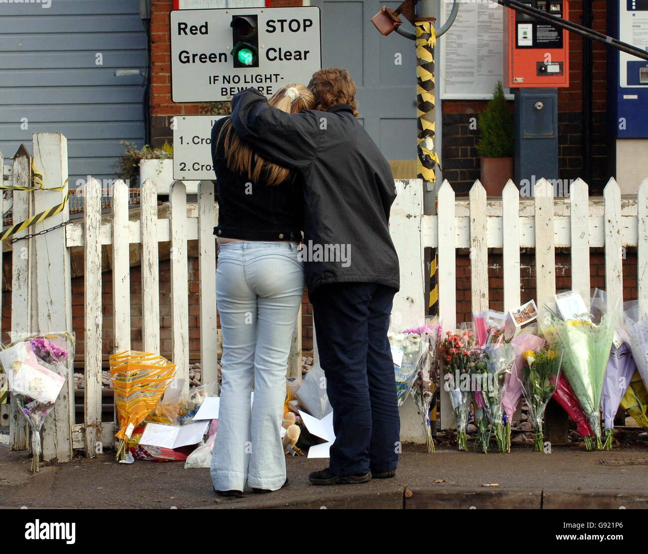 The scene at Elsenham train station, Essex Sunday December 4, 2005 ...