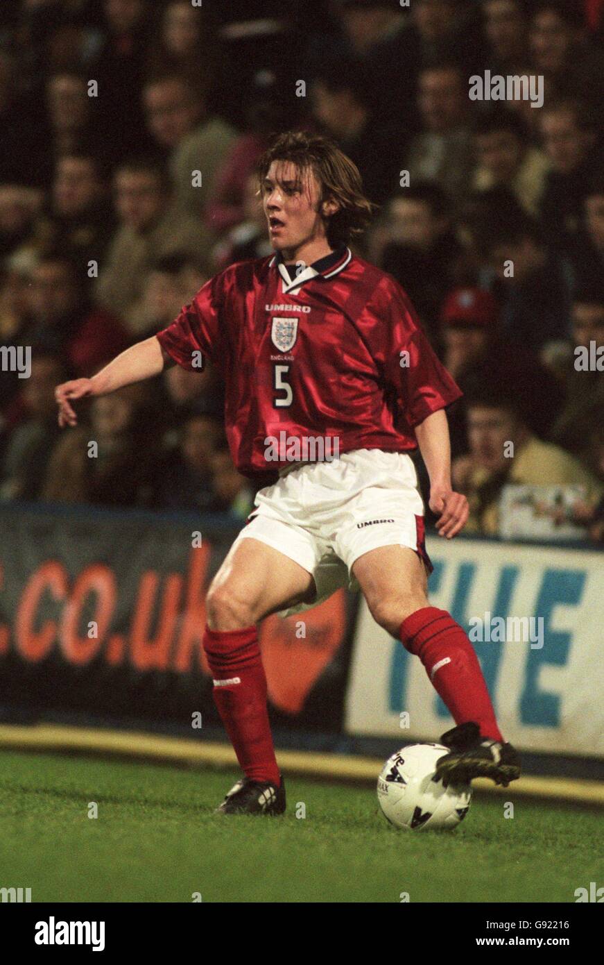 Soccer - Friendly - England B v Russia B. Wayne Quinn, England B Stock ...