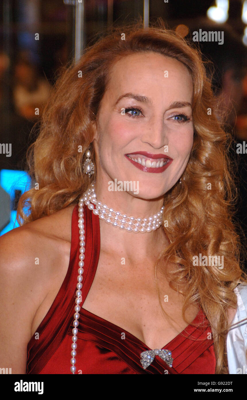 Showbiz jerry hall hi-res stock photography and images - Alamy